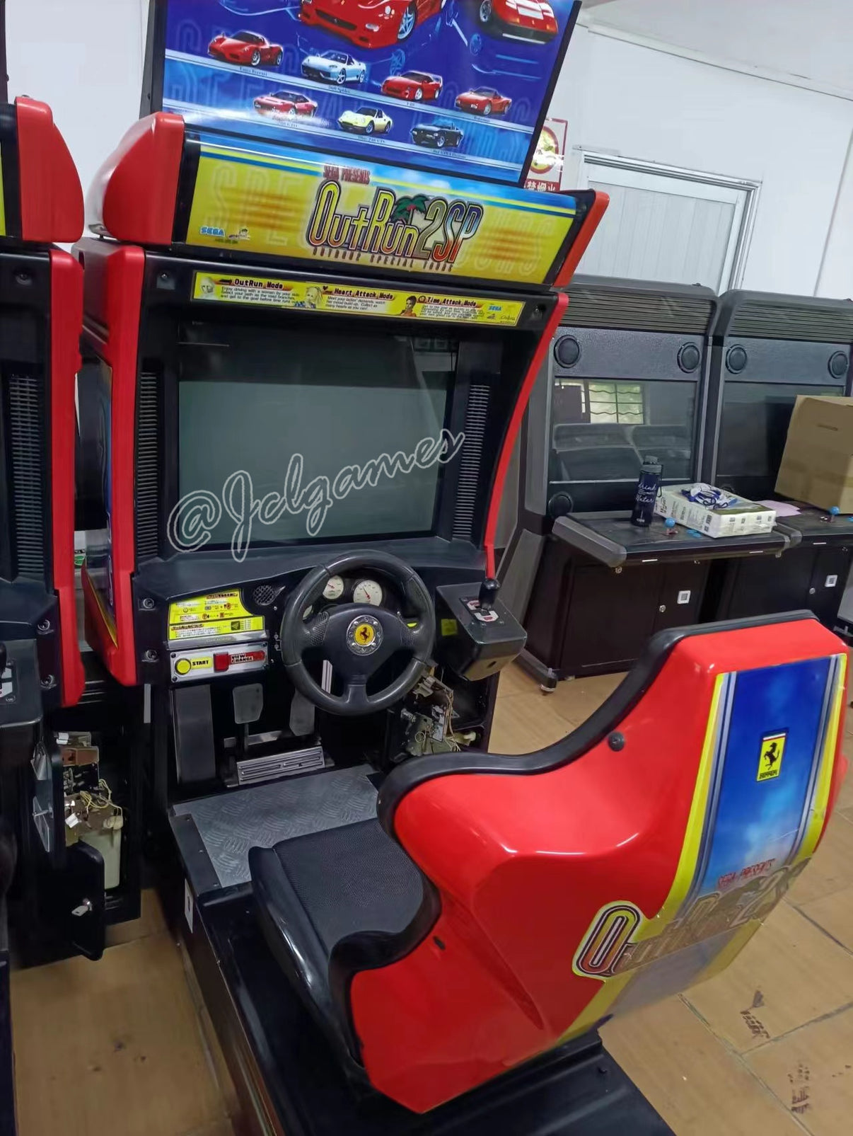 Buy Outrun 2SP Arcade Driving Machine Original GetQuoteNow JCL Games